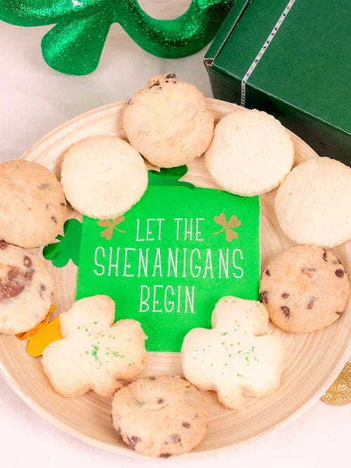 Irish Variety Box, chocolate chip shortbread (6 pcs) – GreenIsland Bakery