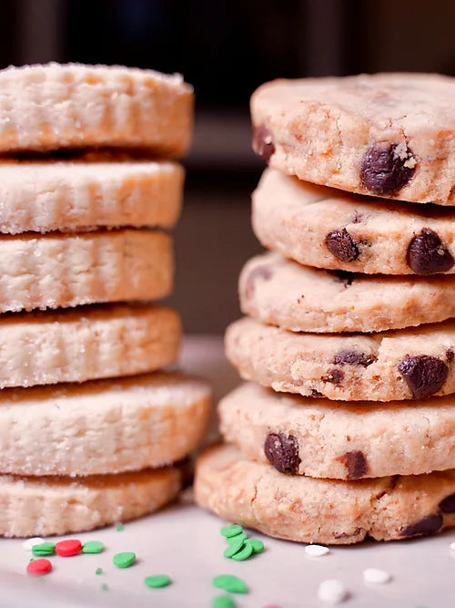 Irish Variety Box, chocolate chip shortbread (6 pcs) – GreenIsland Bakery